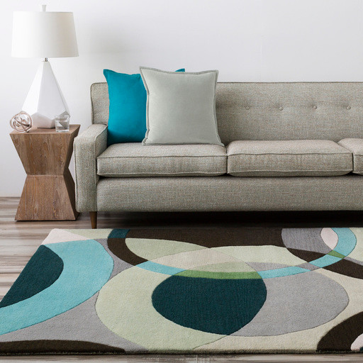 Emma Mason Signature Aubrey 6 Round Area Rug - Contemporary - Area Rugs ...