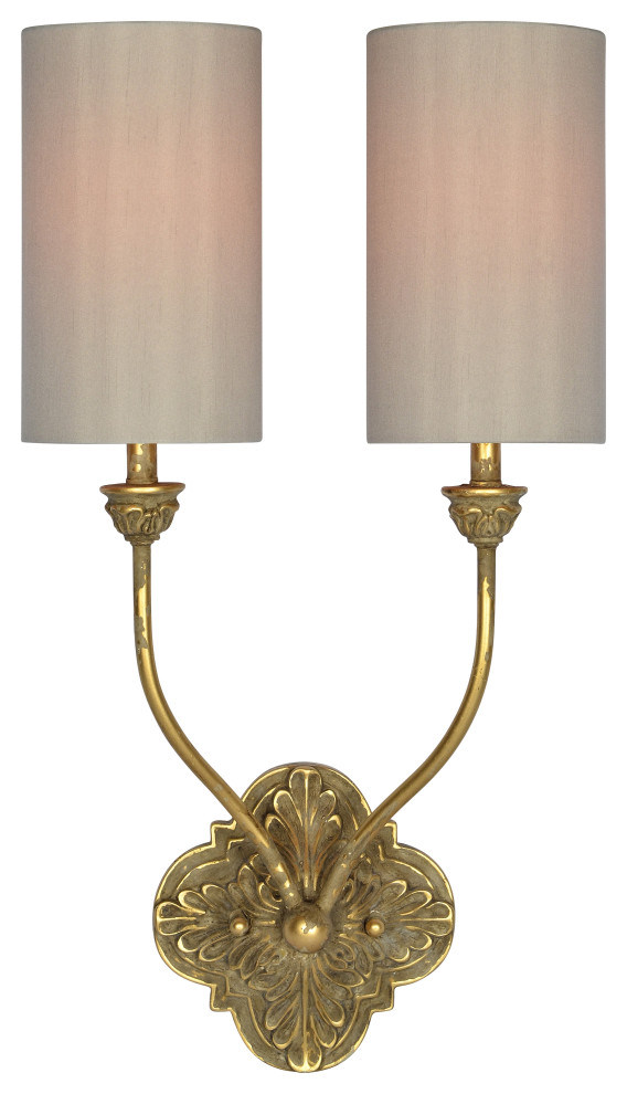 Francesca Sconce, W15*D15*H28 - Traditional - Wall Sconces - by Forty West Designs | Houzz