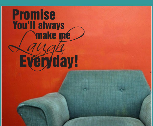 Promise Always Vinyl Wall Decal lo004promisevi, 60 in. - Contemporary ...