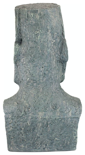 Large Easter Island Moai Head - Contemporary - Garden Statues And Yard ...