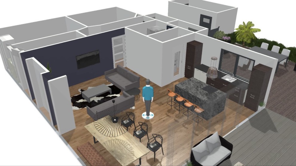 flat or half sloping ceiling on extension? | Houzz UK
