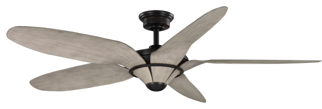 Luxury Urban Loft Ceiling Fan, Olde Bronze - Farmhouse - Ceiling Fans ...