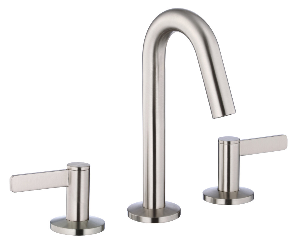 Amalfi Two Handle Widespread Lavatory Faucet Chrome - Transitional ...