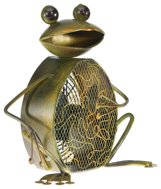 Frog Figurine Table Fan - Eclectic - Electric Fans - by DecoBreeze | Houzz