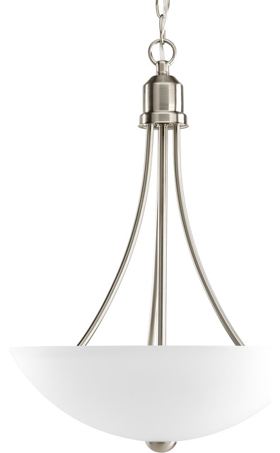 Progress Lighting Gather 2-Light Inverted Pendant Fixture ...
