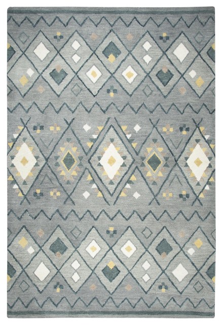 Rizzy Home Tumble Weed Loft Collection Rug, 9'x12' - Scandinavian ...