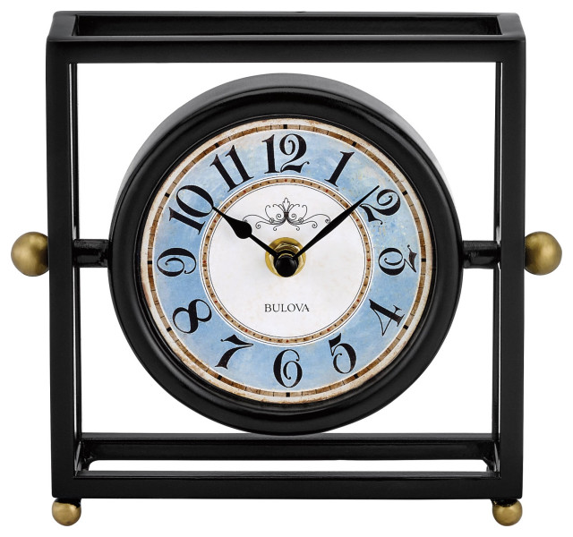 Bulova Clocks B8902, Maiden Lane, home accent - Traditional - Desk And ...