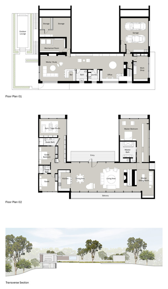 U Shaped House Plan Single Slope List Of House Types Wikipedia