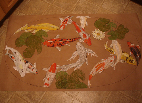 koi pond table, GOG