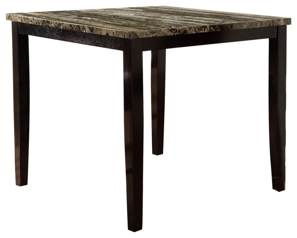 Faux Marble Top Dining Table, Multi - Transitional - Dining Tables - by ...
