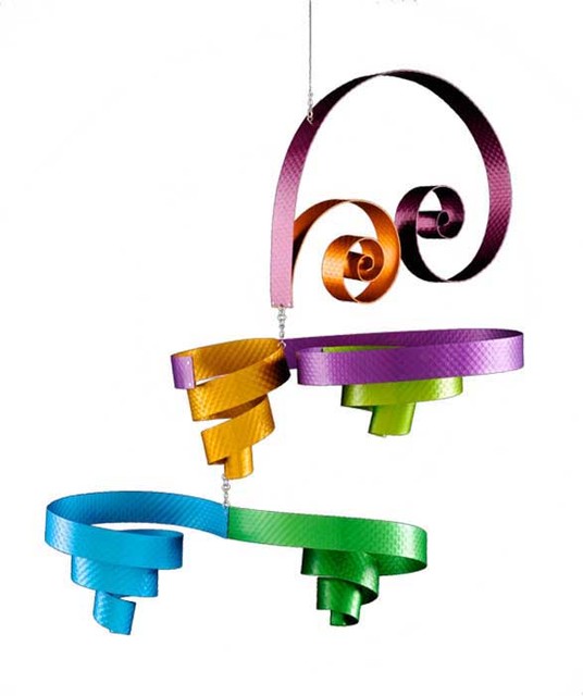"Vortex II" Decorative Mobile - Contemporary - Baby Mobiles - by Q3 Art ...