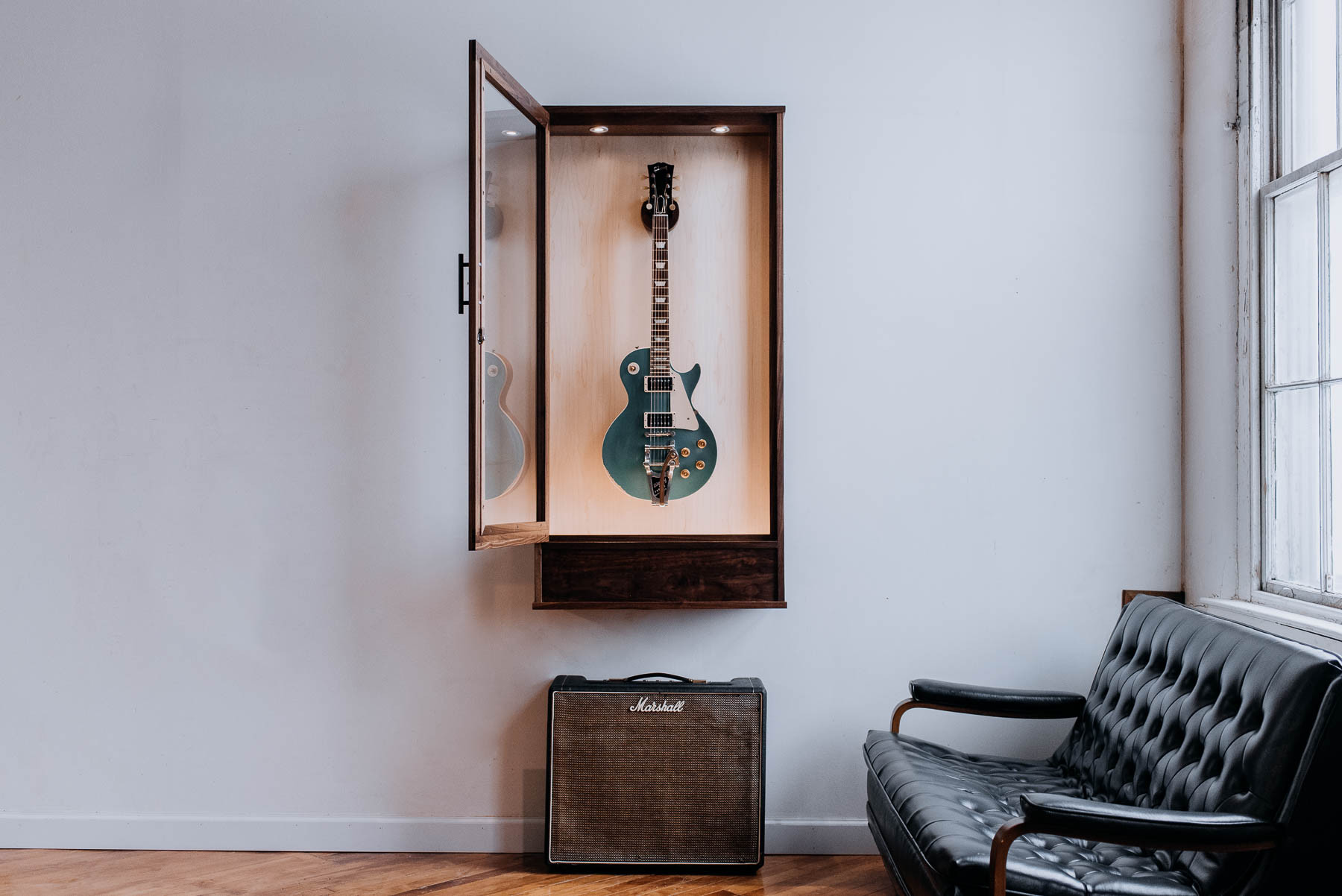 How To Build A Guitar Display Cabinet | Cabinets Matttroy