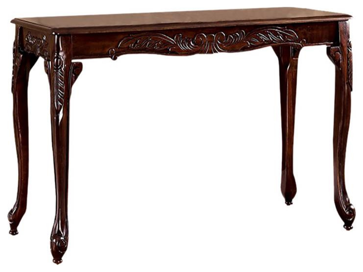 Traditional Cherry Sofa Table | Baci Living Room