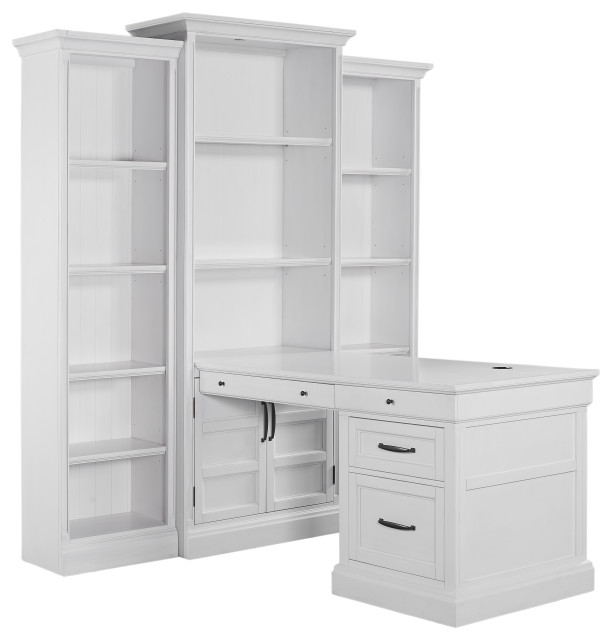 Peninsula Desk - Transitional - Desks And Hutches - by Parker House | Houzz