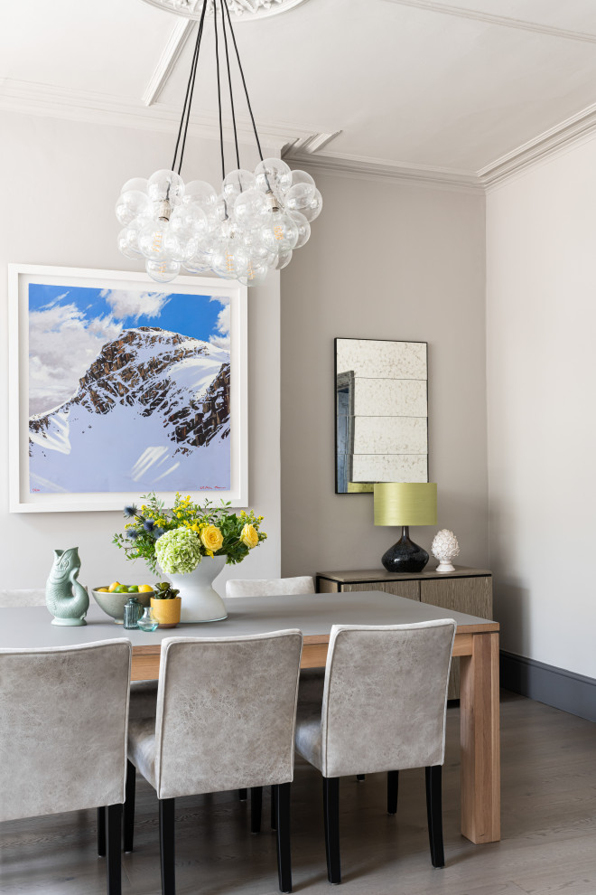 Victorian Wimbledon Home - Transitional - Dining Room - London - by ...
