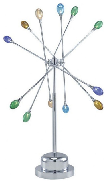 Lite Source LS-3950C/MULTI Fireworks - Twelve Light Table Lamp ...