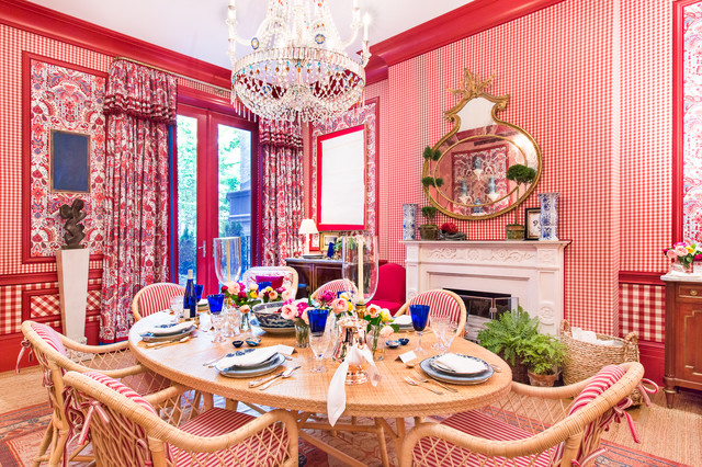 Mark D. Sikes - Dining Room - New York - by Architectural Photography ...