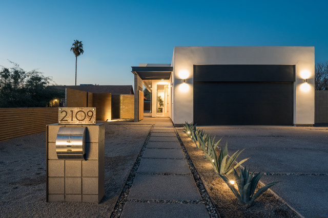 Modern Agave House - Contemporary - Exterior - Phoenix - by CJ Gershon ...