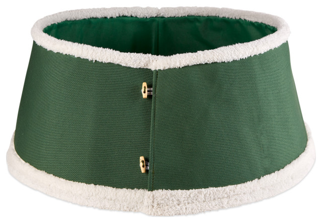 Holiday Tree Collar Green - Christmas Tree Stands And Care - by Design ...