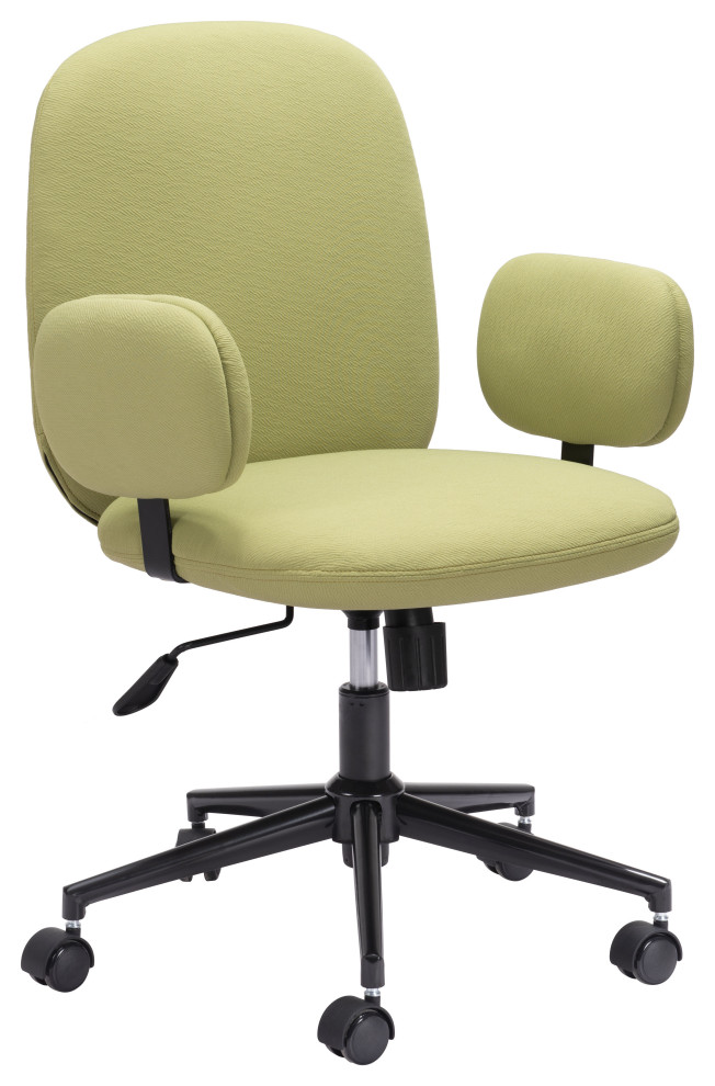 Lionel Office Chair Olive Green - Contemporary - Office Chairs - by Zuo ...