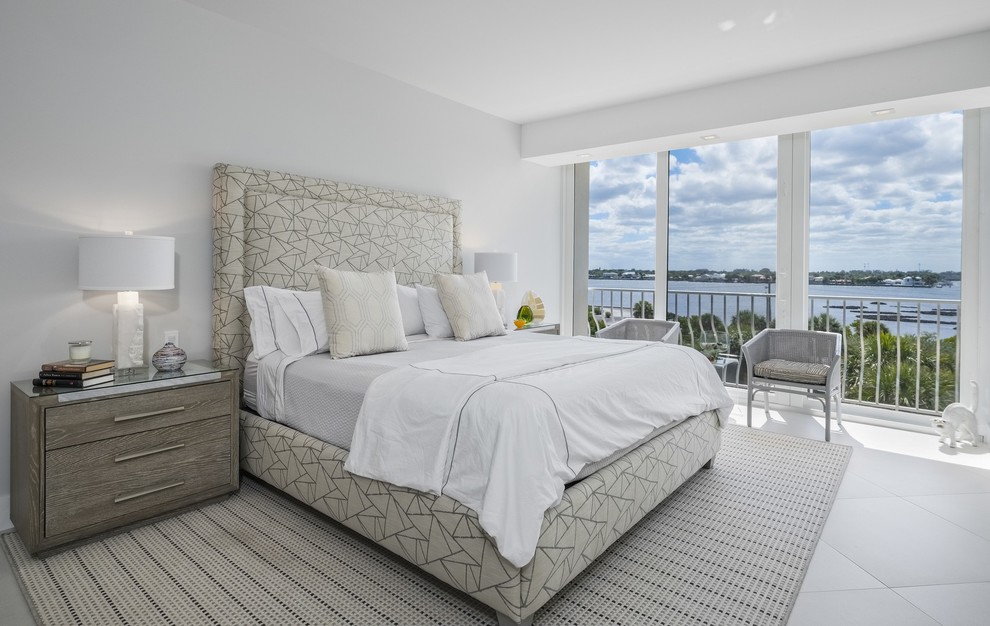 Palm Beach Contemporary - Contemporary - Bedroom - Miami - by Cambridge ...