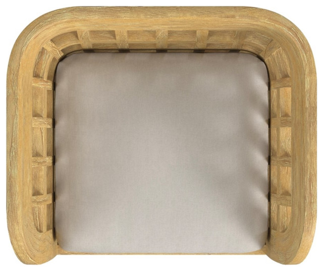 Home Square Outdoor Lounge Chair in Natural Finish - Set of 2 ...