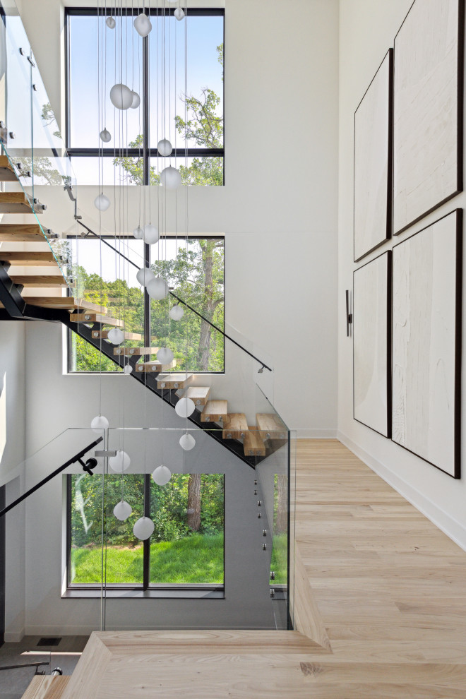 Mississippi River Valley Residence - Staircase - Minneapolis - by ...