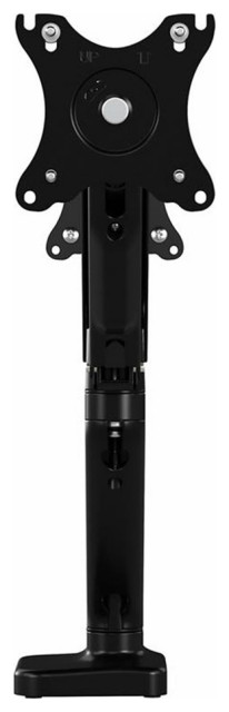 Bush Business Furniture Adjustable Dual Monitor Arm with USB in Black ...