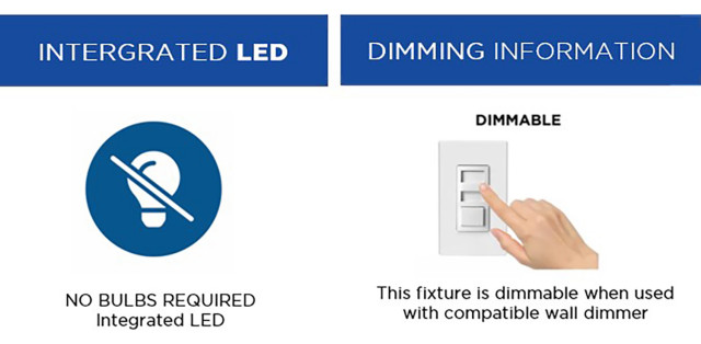 Quadrant LED 2-Light Matte Black Frosted Glass Modern Wall or Ceiling ...