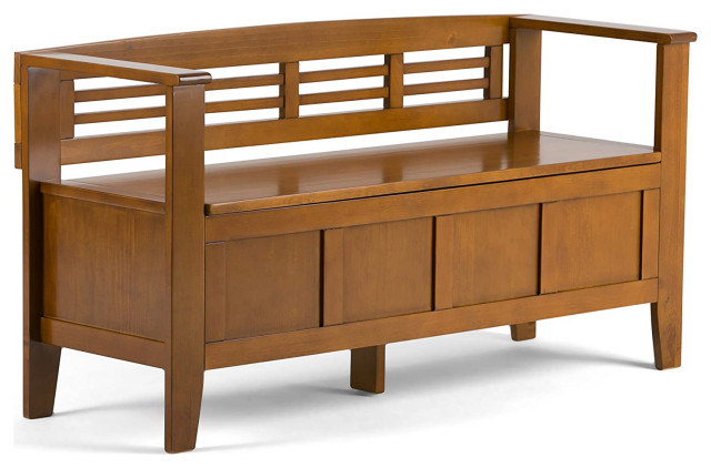 Multifunctional Storage Bench, Lift Up Top and Ladder Backrest ...