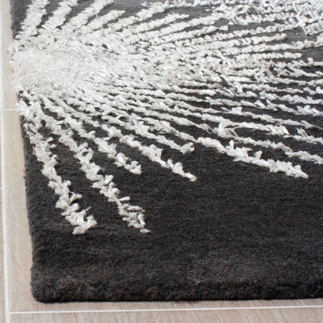 Safavieh SoHo Collection SOH712 Rug, 6' Square - Contemporary - Area ...