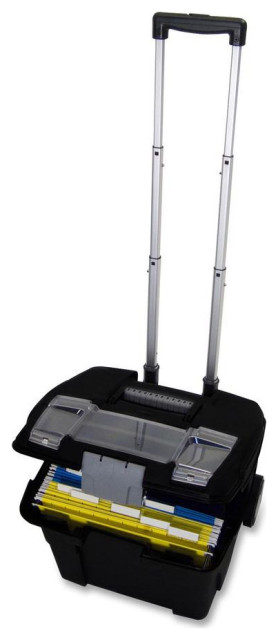 Premium File Cart - Contemporary - Filing Cabinets - by Bison Commerce ...