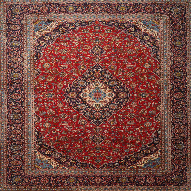 Ahgly Company Indoor Rectangle Traditional Area Rugs, 6' Square ...
