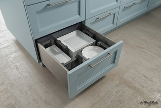 Kitchen with Deep Drawers - Contemporary - Kitchen - Houston - by ...