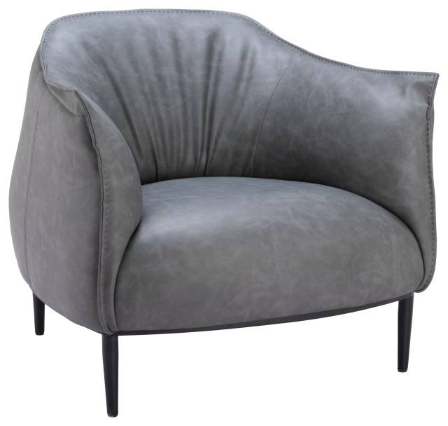 Julian Accent Chair Gray - Midcentury - Armchairs And Accent Chairs ...