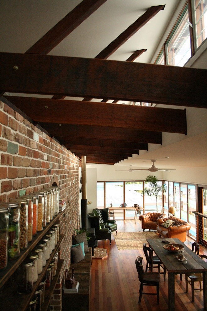 Thorn - Exposed Rafters and Skylights - Tropical - Brisbane - by ...