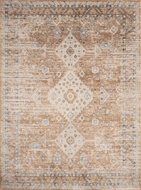 Generations GEN7004 Rust 7 ft. 10 in. x 10 ft. 3 in. Area Rug, 7'10'' x ...