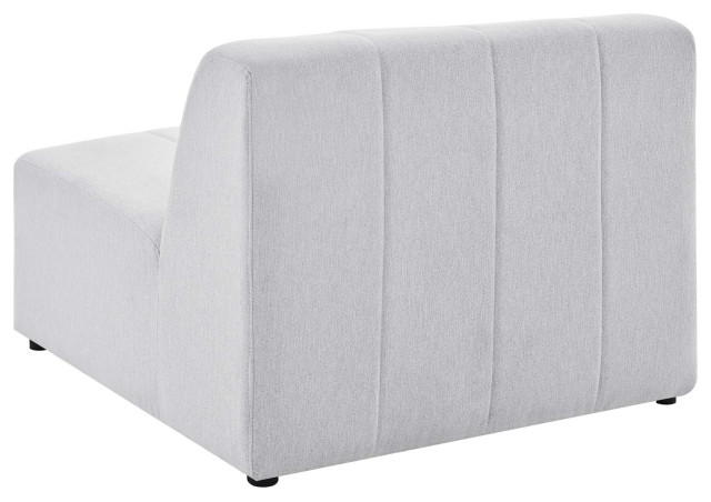 Sofa Middle Chair, Fabric, Ivory White, Modern, Living Lounge Hotel ...