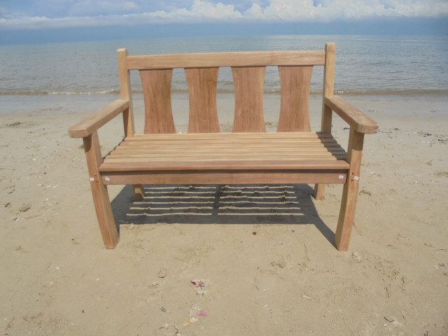 48" Balmoral Bench 2 Seater, Premium Grade A Teak - Traditional ...