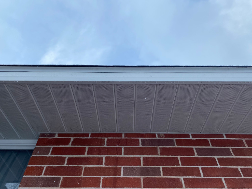 Can water be blown into the soffit vents during storms? How to fix it ...