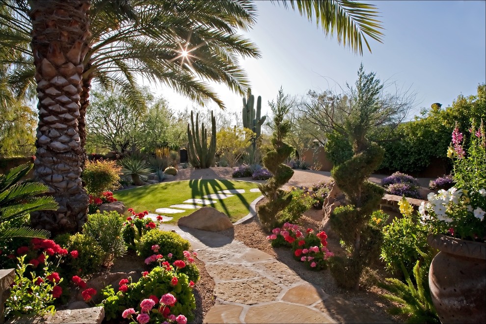 Lush, Private Gardens - Southwestern - Landscape - Phoenix - by ...