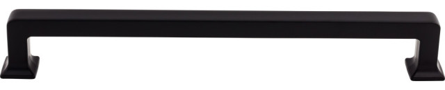 Top Knobs - Ascendra Appliance Pull 18 Inch (c-c) - Flat Black, 18 ...