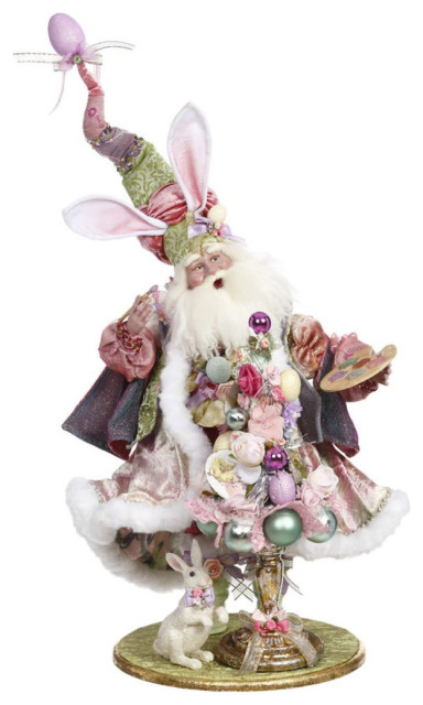 Mark Roberts 2020 Collection Father Easter with Egg tree Figurine, 26 ...