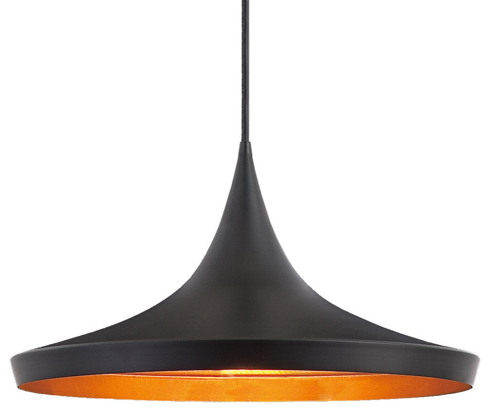 Ramos, 1-Light Pendant, Black - Modern - Pendant Lighting - by Eurofase ...
