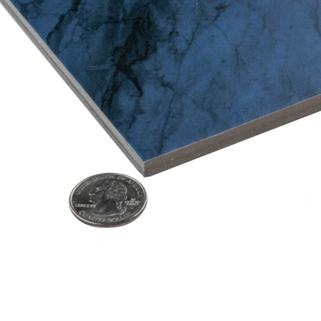 Renaissance Indigo Porcelain Floor and Wall Tile - Contemporary - Wall ...