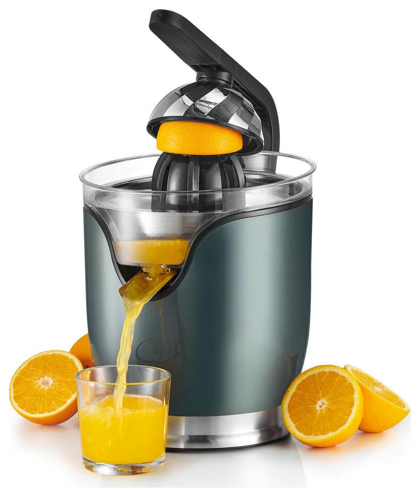 VEVOR Electric Citrus Juicer with 2 Cones 150W Orange Squeeze Lemon ...