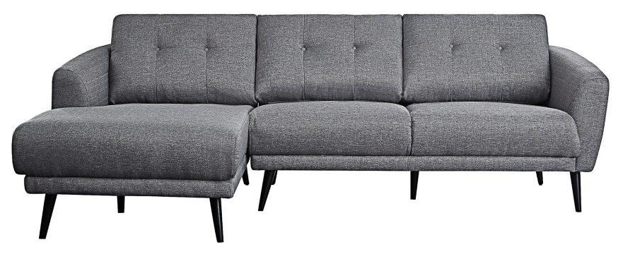 Carson Sectional Grey Left - Midcentury - Sectional Sofas - by Old ...