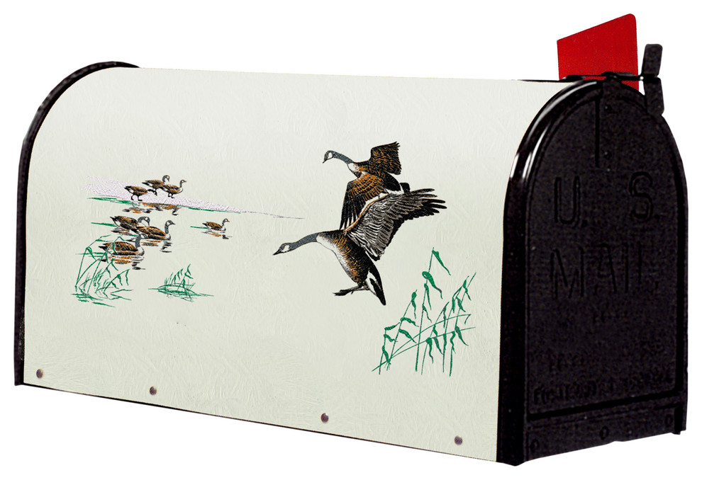 Bacova Fiberglass Wrapped Mailbox, Gooseflight - Contemporary ...