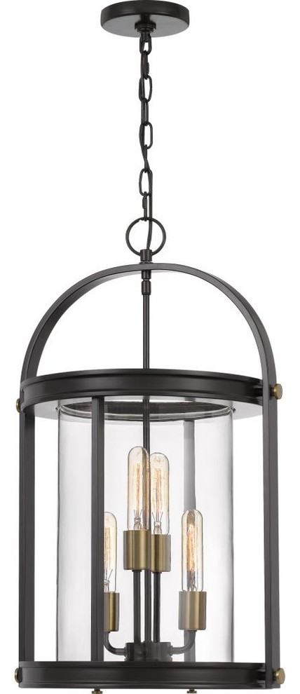 Foyer 4 Light Old Bronze - Transitional - Chandeliers - by Buildcom | Houzz