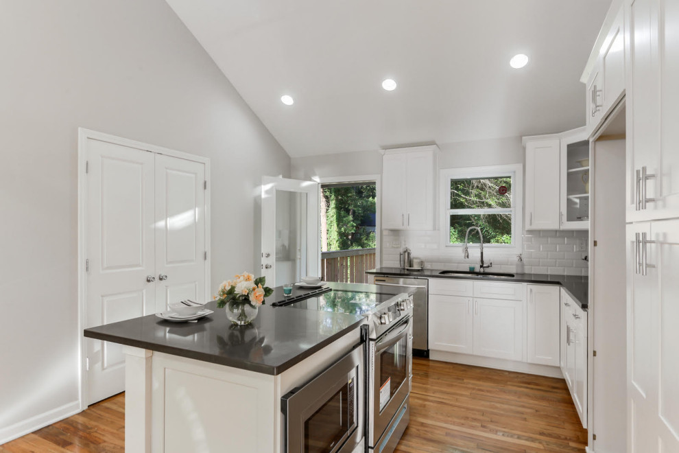 The Gut Remodel - Modern - Kitchen - Atlanta - by Hill Residential ...